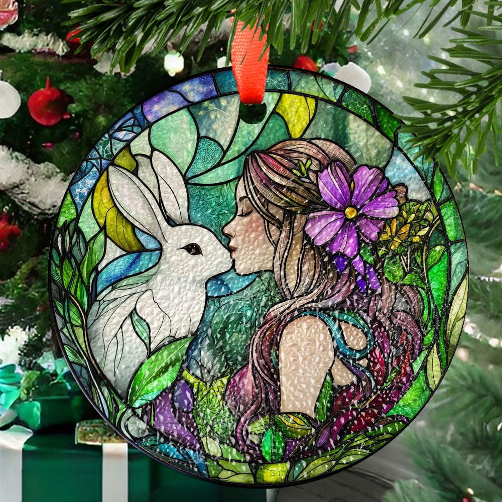 Spring Equinox Ornament Spring SunCatcher Ostara Light Catcher Window ...