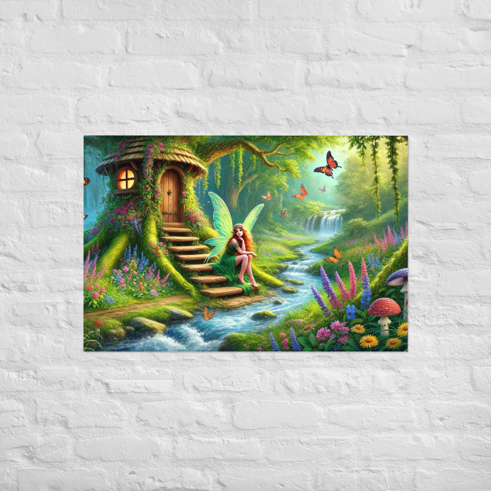 Spring Fairy Poster (24″×36″) - Walmart.com