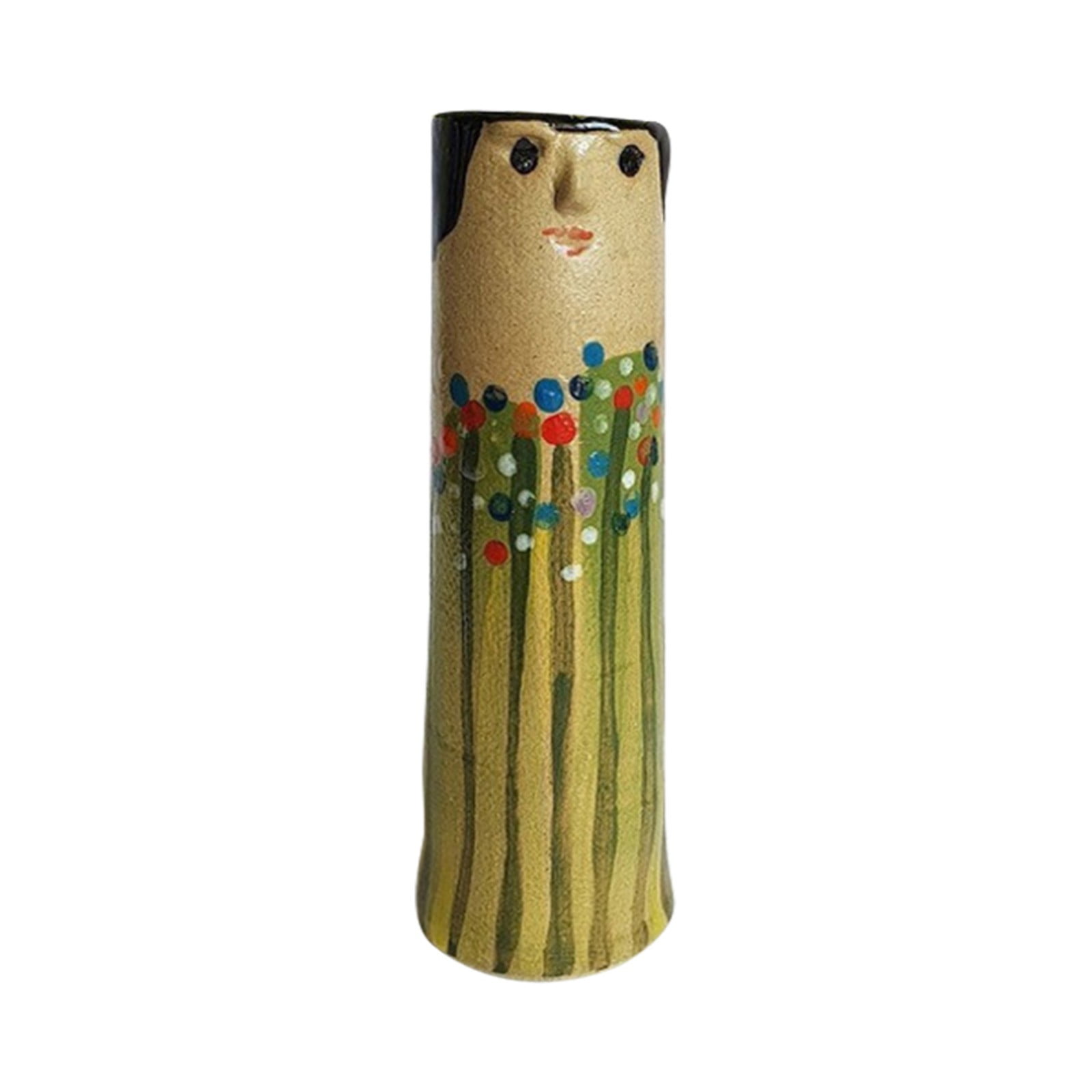 Spring Family Bud Vases, Resin Family Vase, Girls Face Cute Hand ...