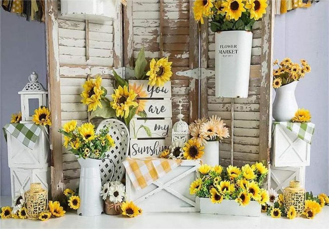 Spring Floral Backdrop Vintage Wood Red Rose Interior Home Background ...