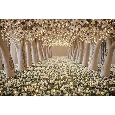 Spring Floral Flowers Blossom Photography Backdrops White Pink Sakura ...