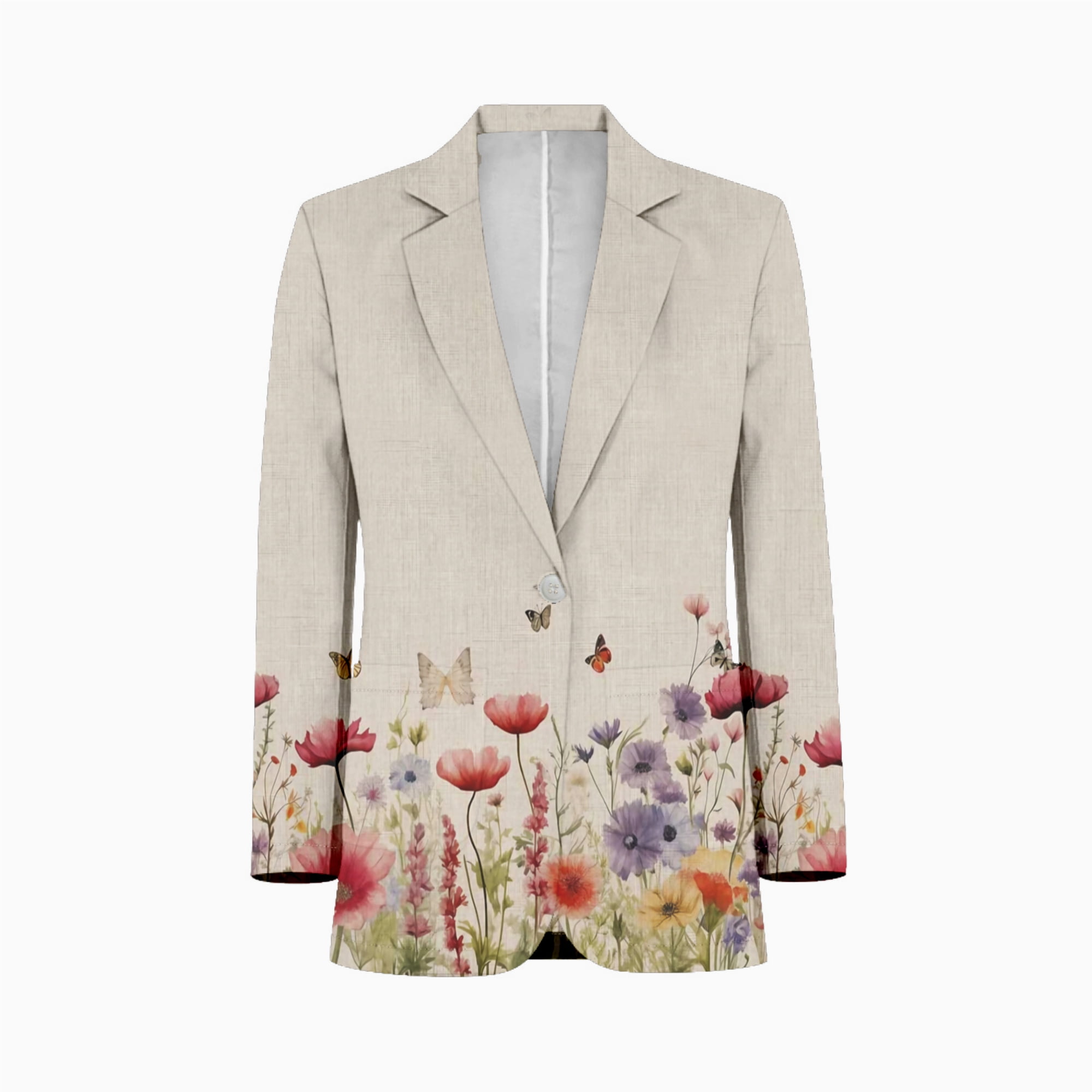 Spring Floral Modern Mens Suits Shawl Collar Slim Fit Suit Mens Groom ...