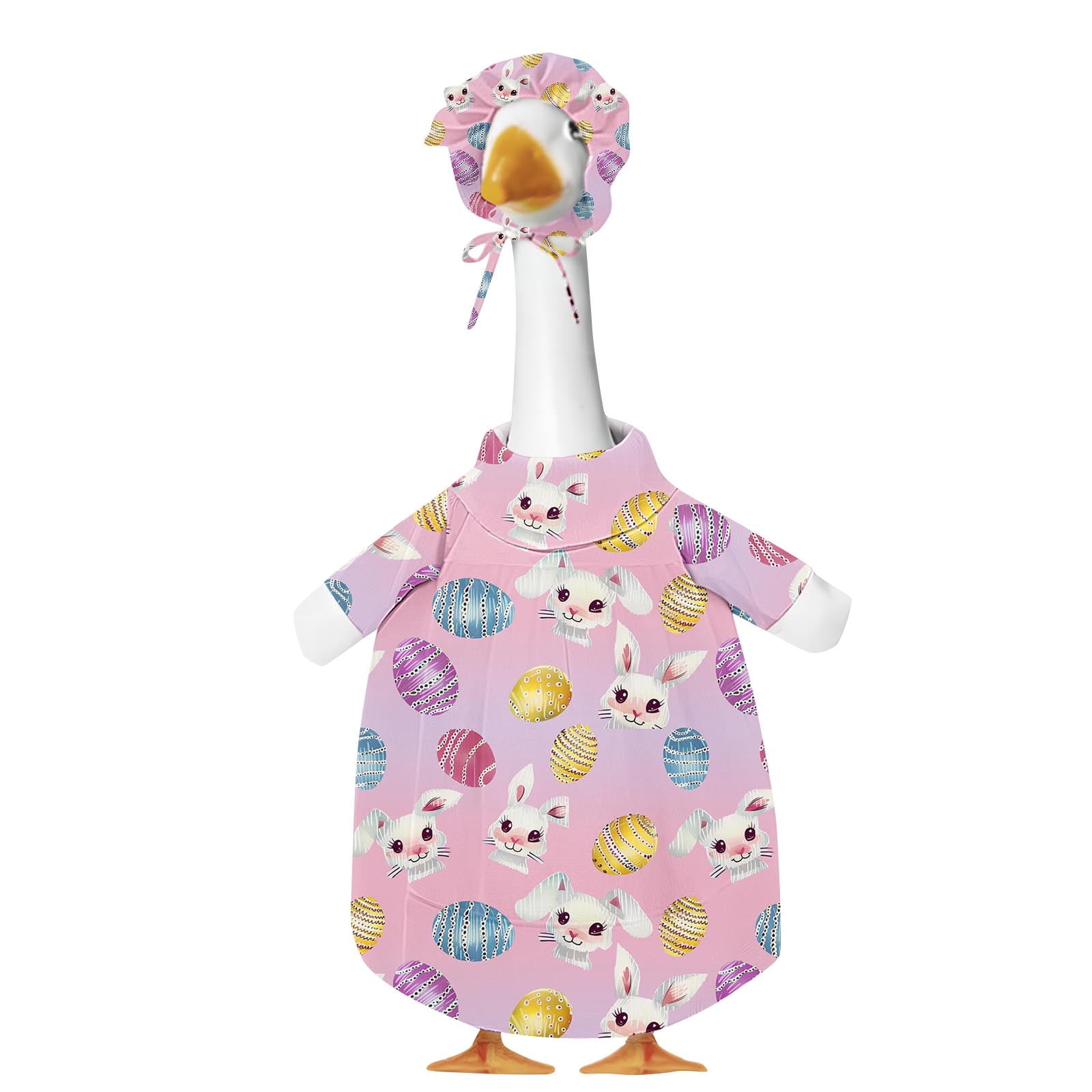 Spring Floral Outfit for 23-Inch Geese, Complete Outdoor Statue ...