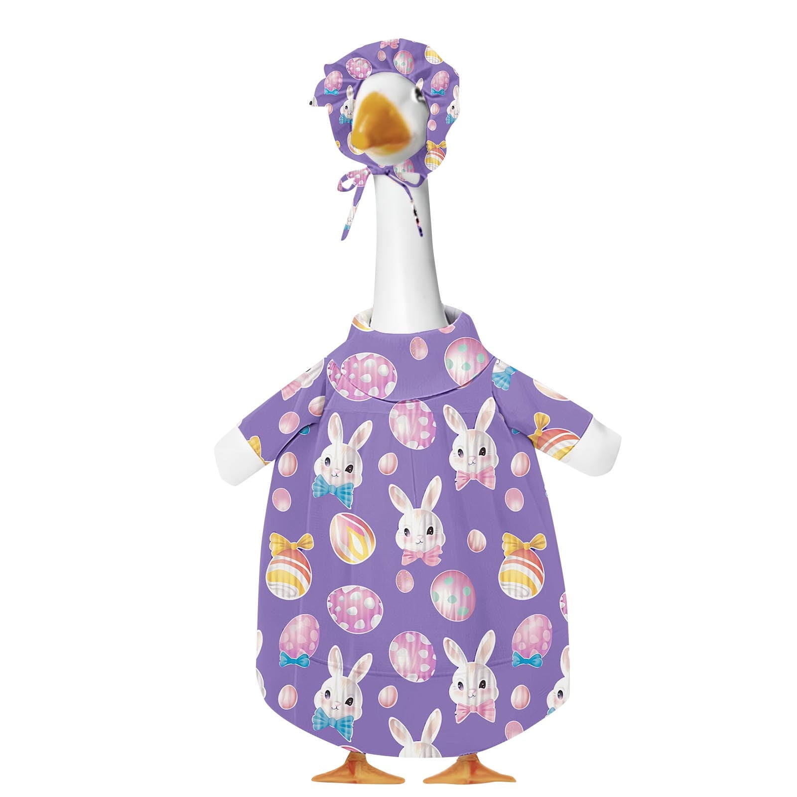 Spring Floral Outfit for 23-Inch Geese, Complete Outdoor Statue ...