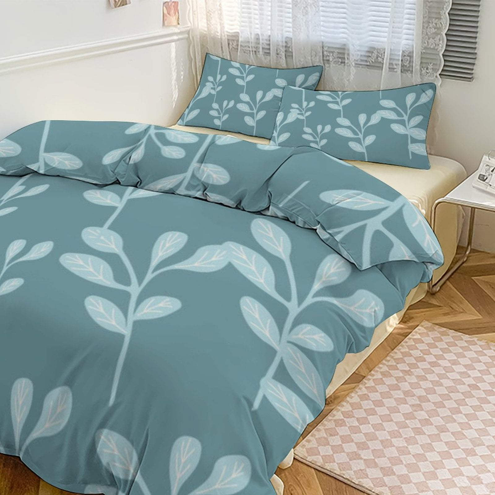 Spring Floral Patterns 3D Duvet Cover Set Quilt Cover Theme of Kid Boy ...