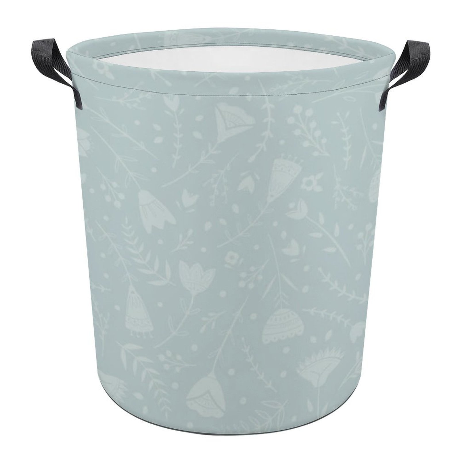 Spring Floral Patterns Laundry Basket Storage Basket Controller Clothes ...