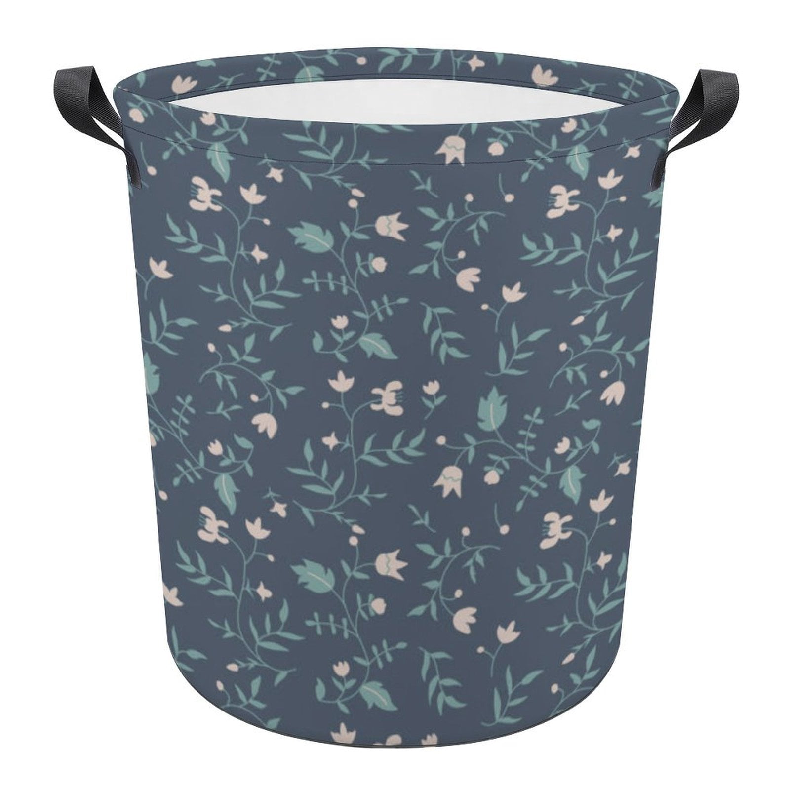 Spring Floral Patterns Laundry Basket Storage Basket Controller Clothes ...
