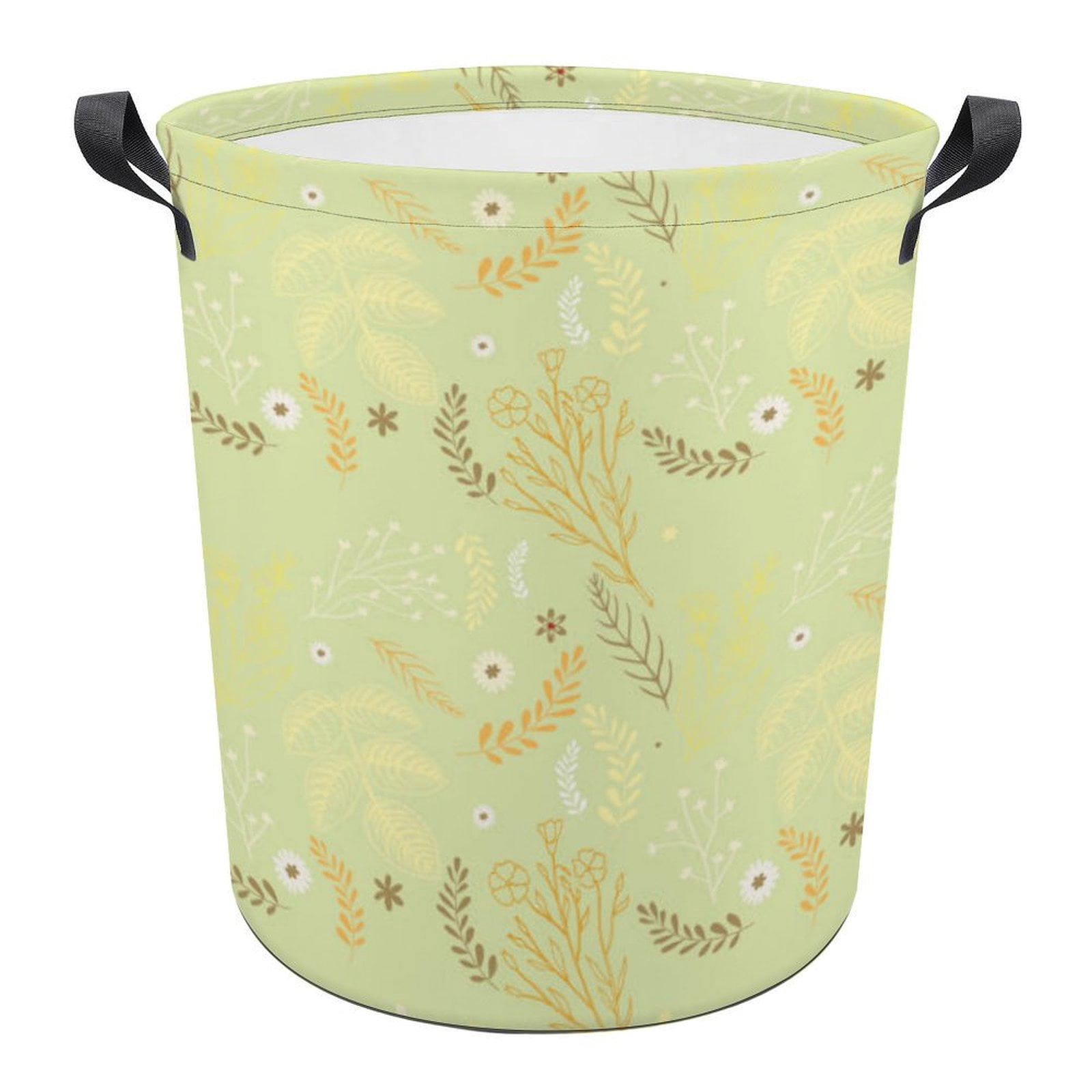 Spring Floral Patterns Print Foldable Laundry Basket for Clothes ...