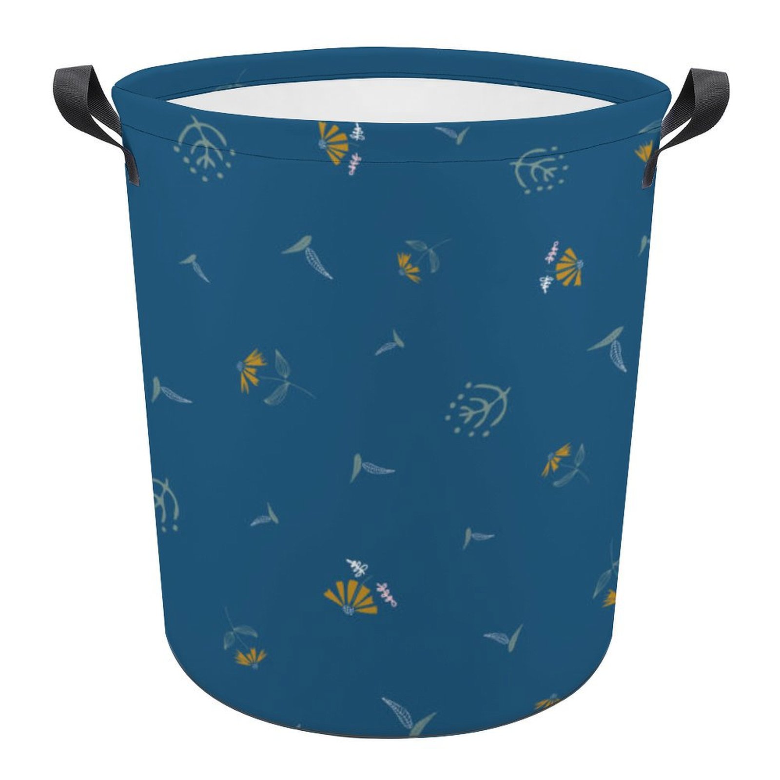 Spring Floral Patterns Print Foldable Laundry Basket for Clothes ...