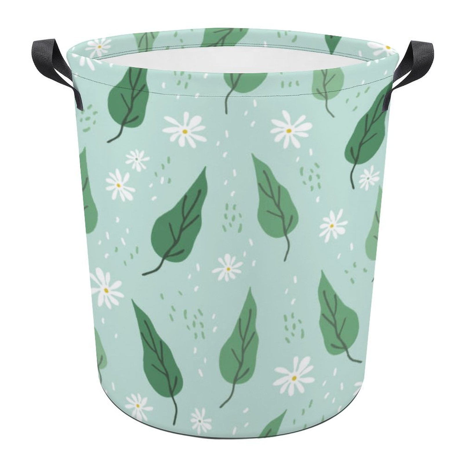 Spring Floral Patterns Print Foldable Laundry Basket for Clothes ...