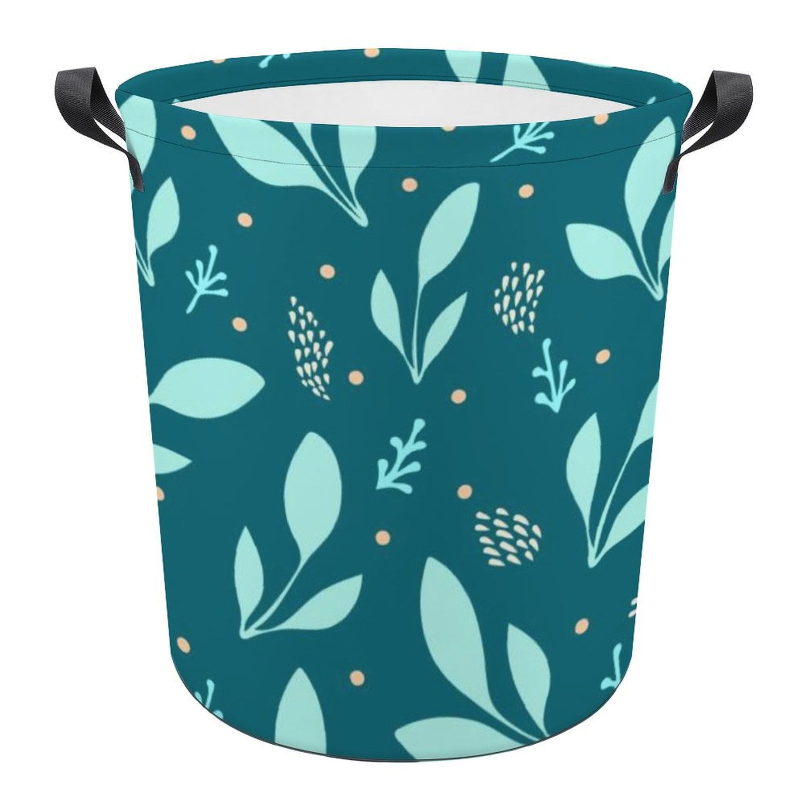 Spring Floral Patterns Print Foldable Laundry Basket for Clothes ...