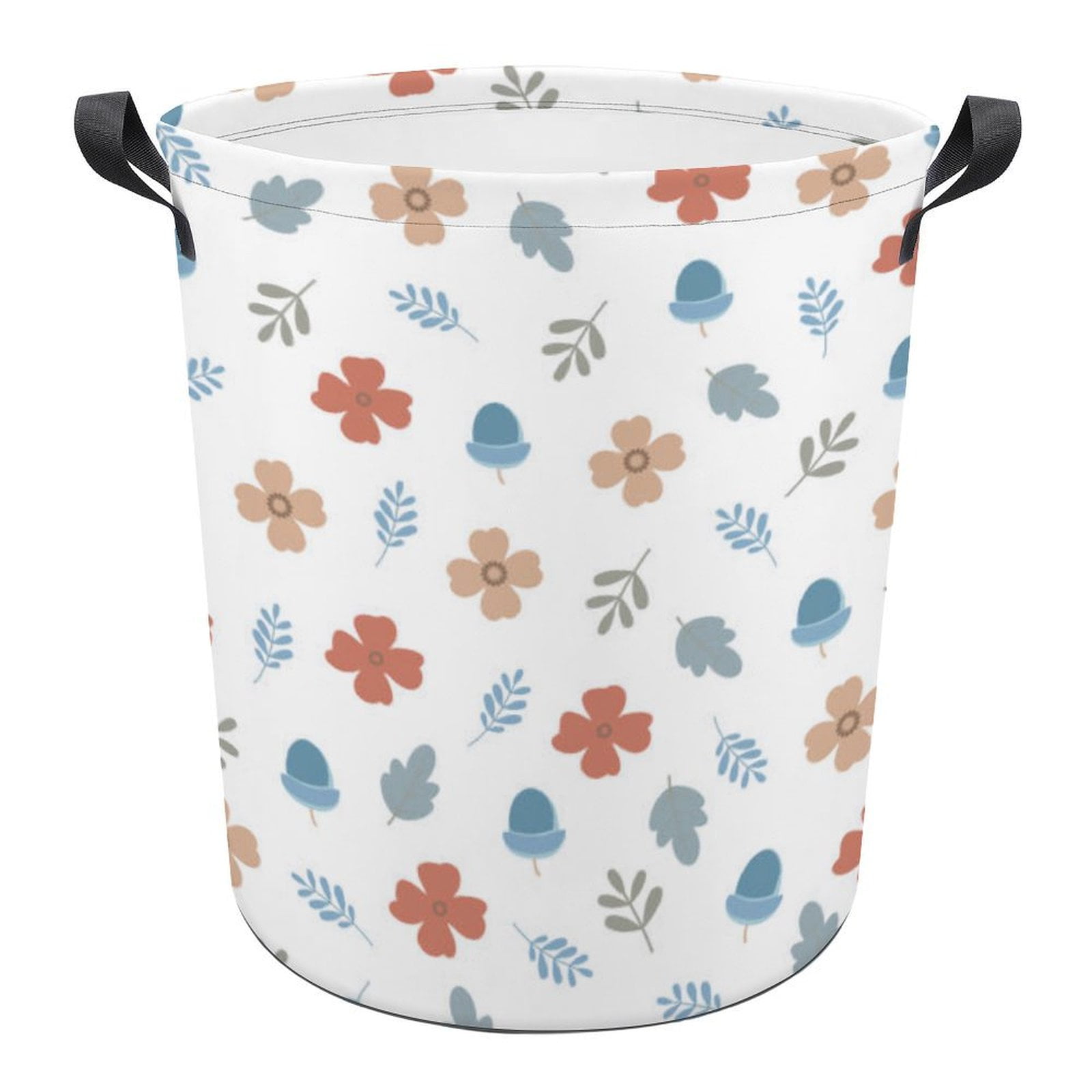 Spring Floral Patterns Print Foldable Laundry Basket for Clothes ...
