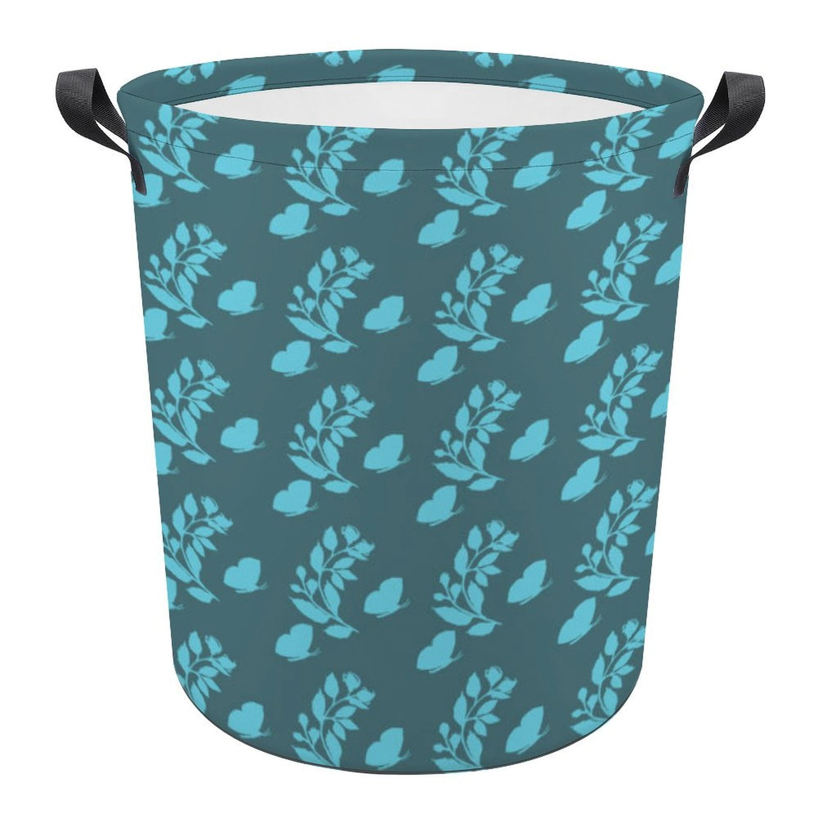 Spring Floral Patterns Print Foldable Laundry Basket for Clothes ...