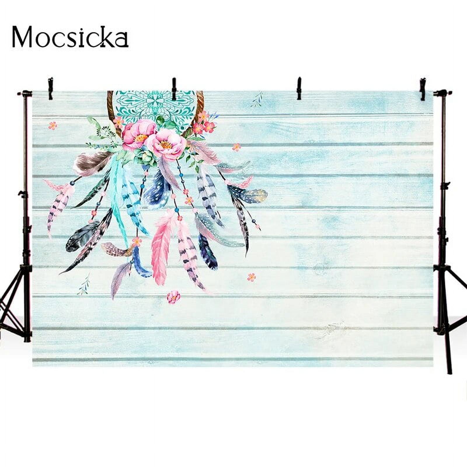 Spring Floral Wood Board Backdrop Newborn Baby Adult Portrait ...