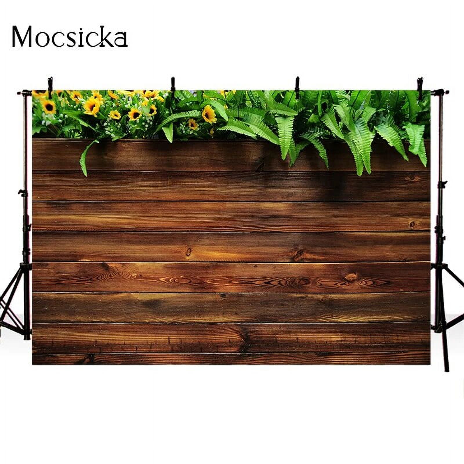 Spring Floral Wood Board Backdrop Newborn Baby Adult Portrait ...