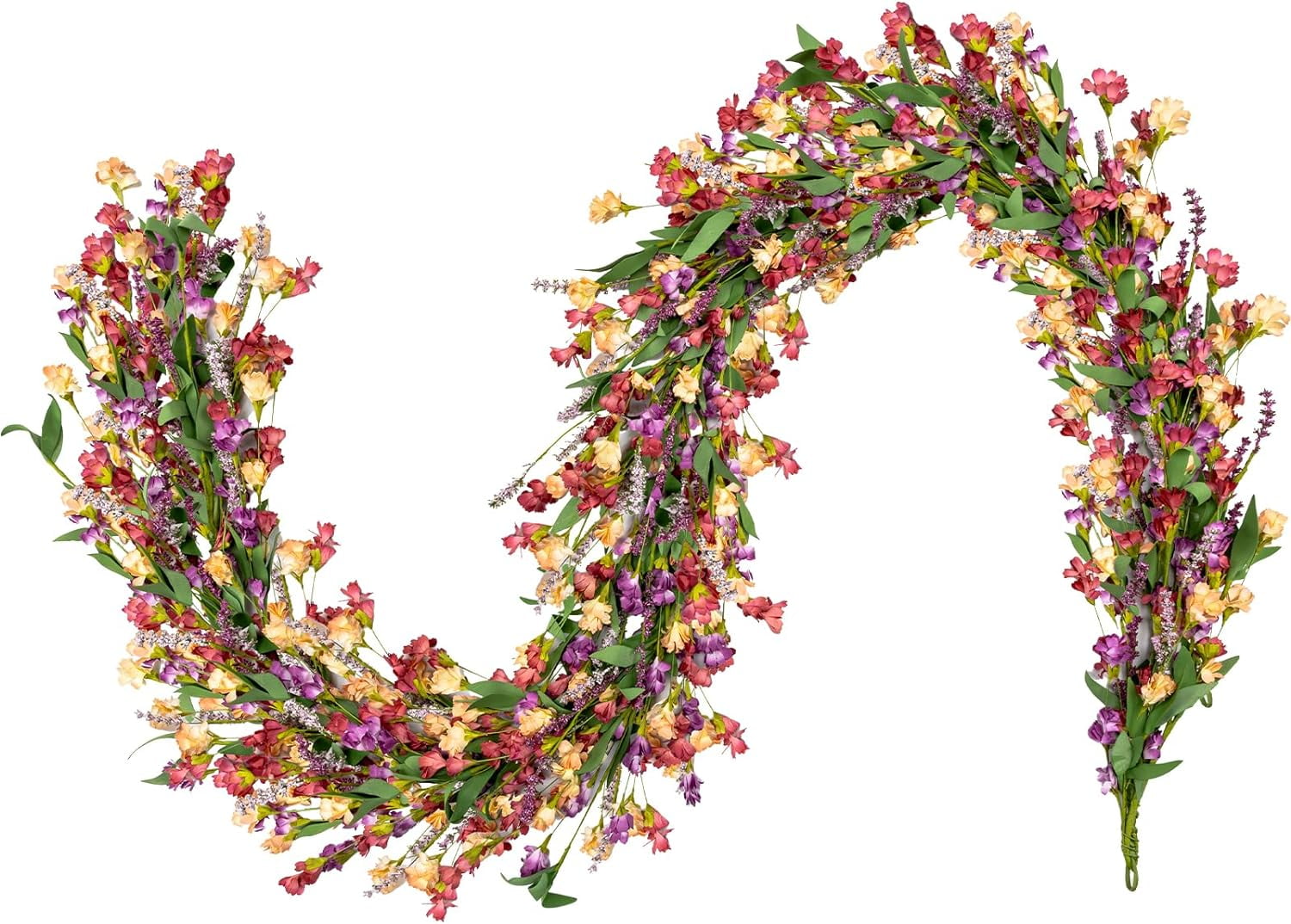 Spring Flower Garland, 6FT Not Withering Garland,Wildflower Garland ...