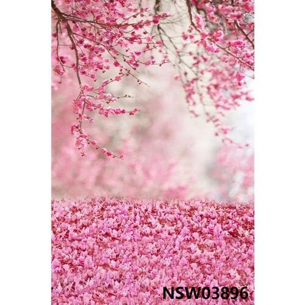 Spring Flower Green Park Forest Nature Scenery Baby Birthday Backdrop ...