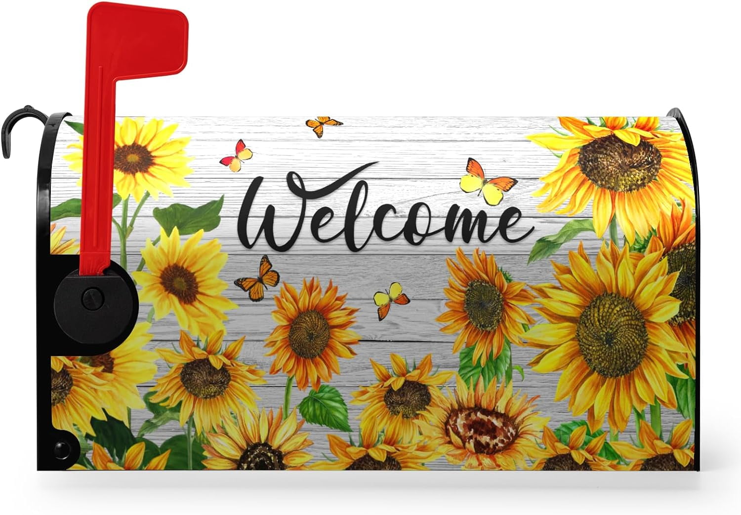 Spring Flower Mailbox Covers Magnetic Standard Size Summer Flowers ...
