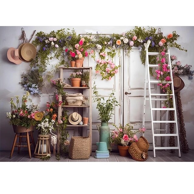 Spring Flower Photography Backdrop Spring Scenery Baby Shower Birthday ...
