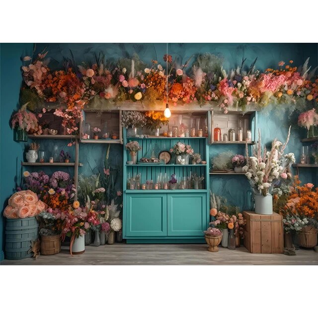 Spring Flower Photography Backdrop Spring Scenery Baby Shower Birthday ...