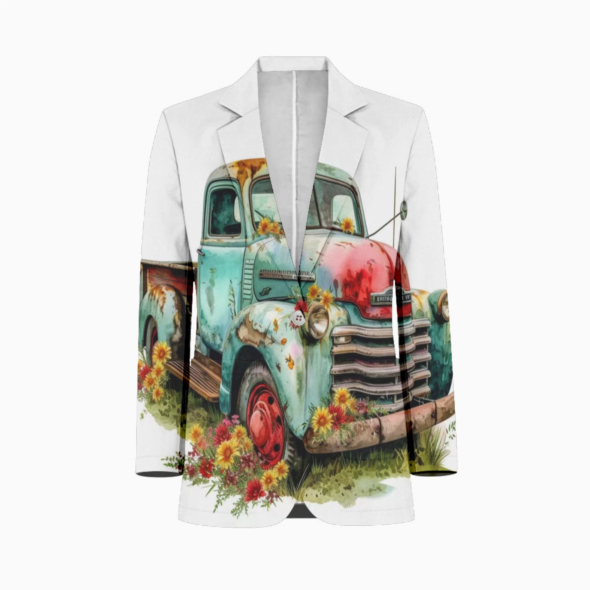 Spring Flower Truck Can (5) Mens Suits Shawl Collar Slim Fit Suit Mens ...