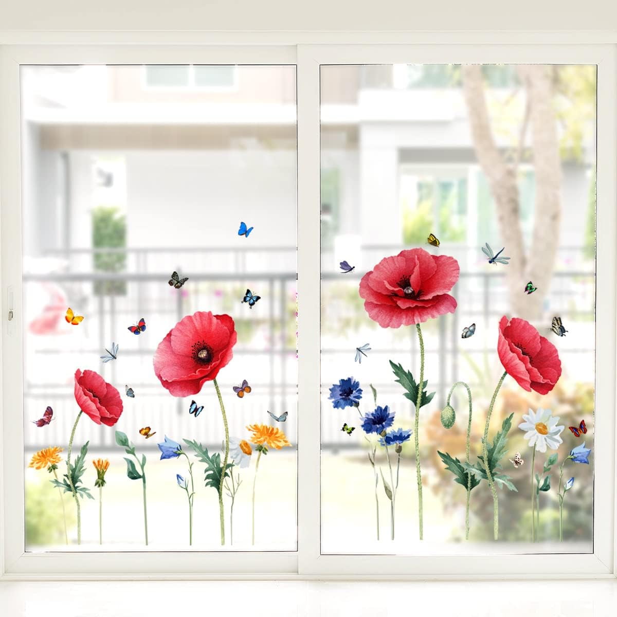 Flower Window Decals