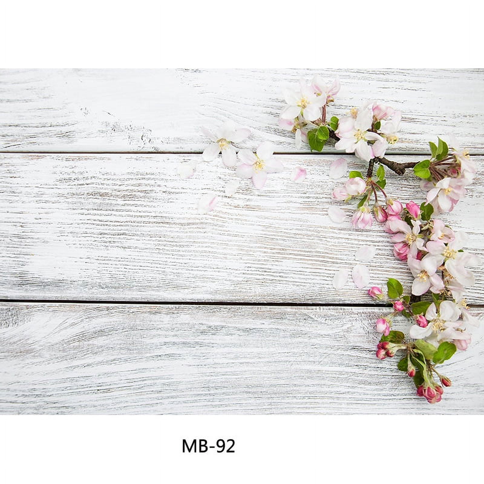 Spring Flower Wood Board Photography Backdrops Photo Studio Props ...