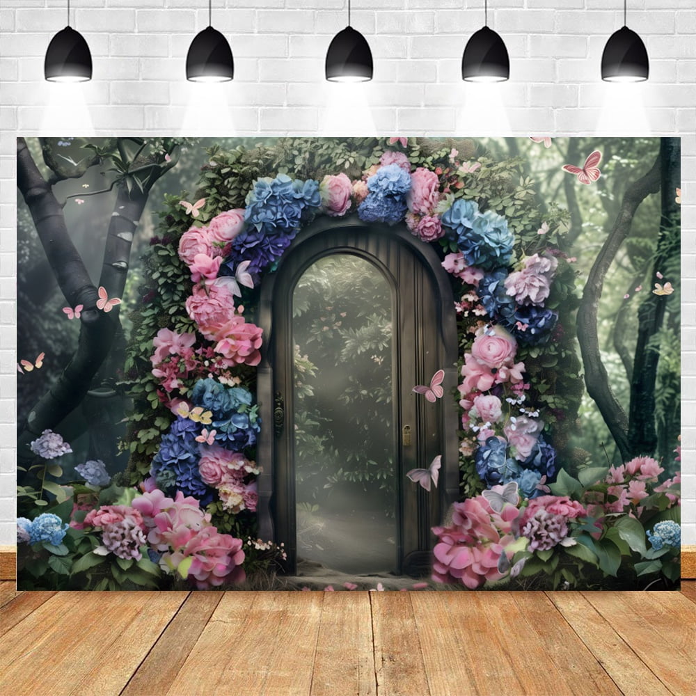 Spring Flowers Backdrop Photography Fairy Tale Fantasy Nature Scery ...