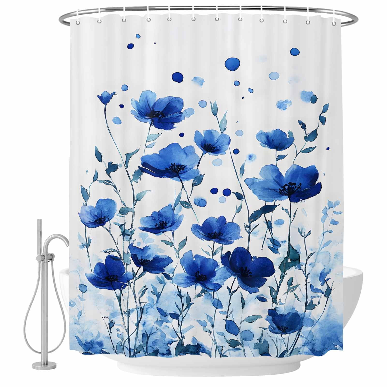 Blue Shower Curtain Setsnull