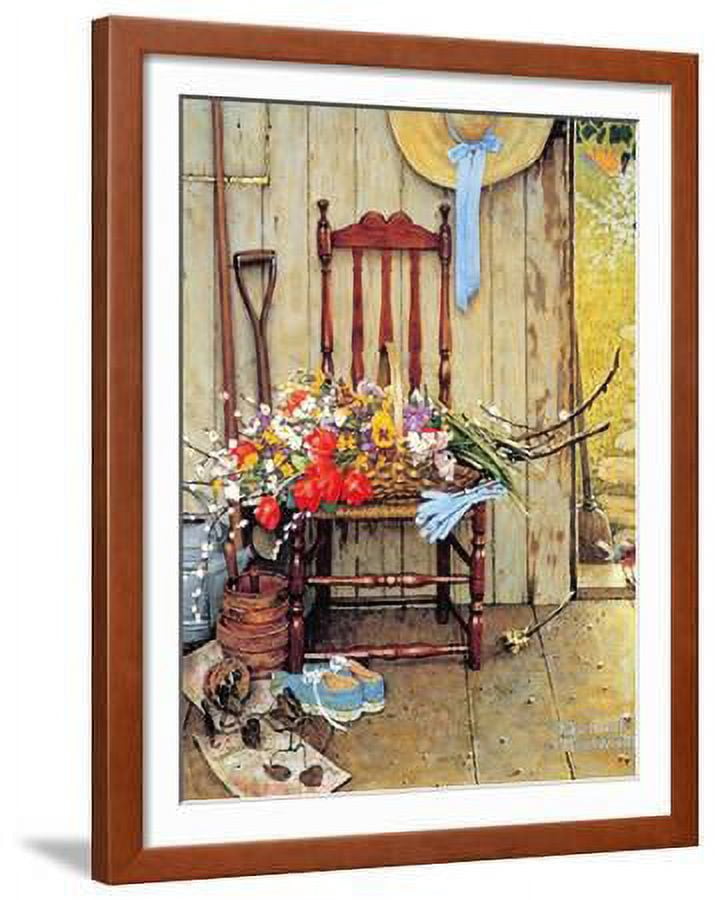 Spring Flowers, Botanical Seasons Framed Art Print Wall Art by Norman ...