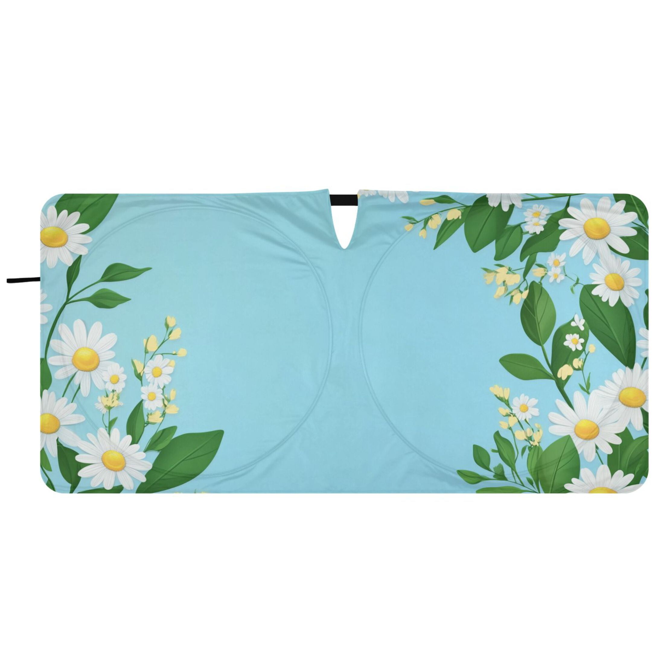 Spring Flowers Car Windshield Sun Shade Foldable Front Window Shades ...