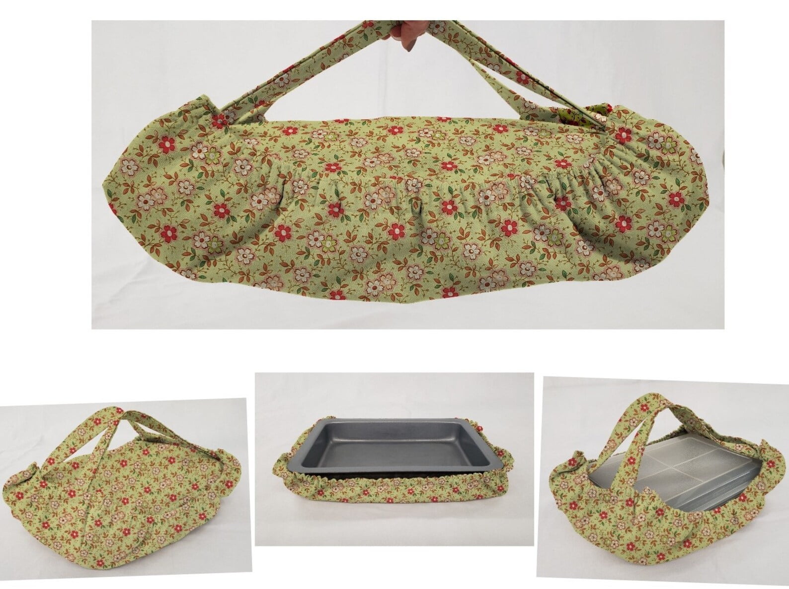 Spring Flowers Casserole Baking Pan or Pie Plate Cozy and Carrier by ...