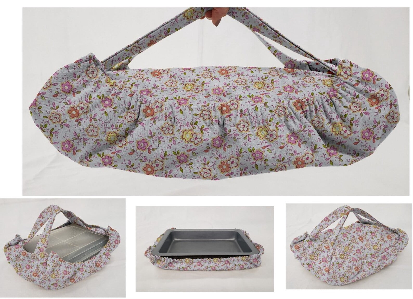 Spring Flowers Casserole Baking Pan or Pie Plate Cozy and Carrier by ...