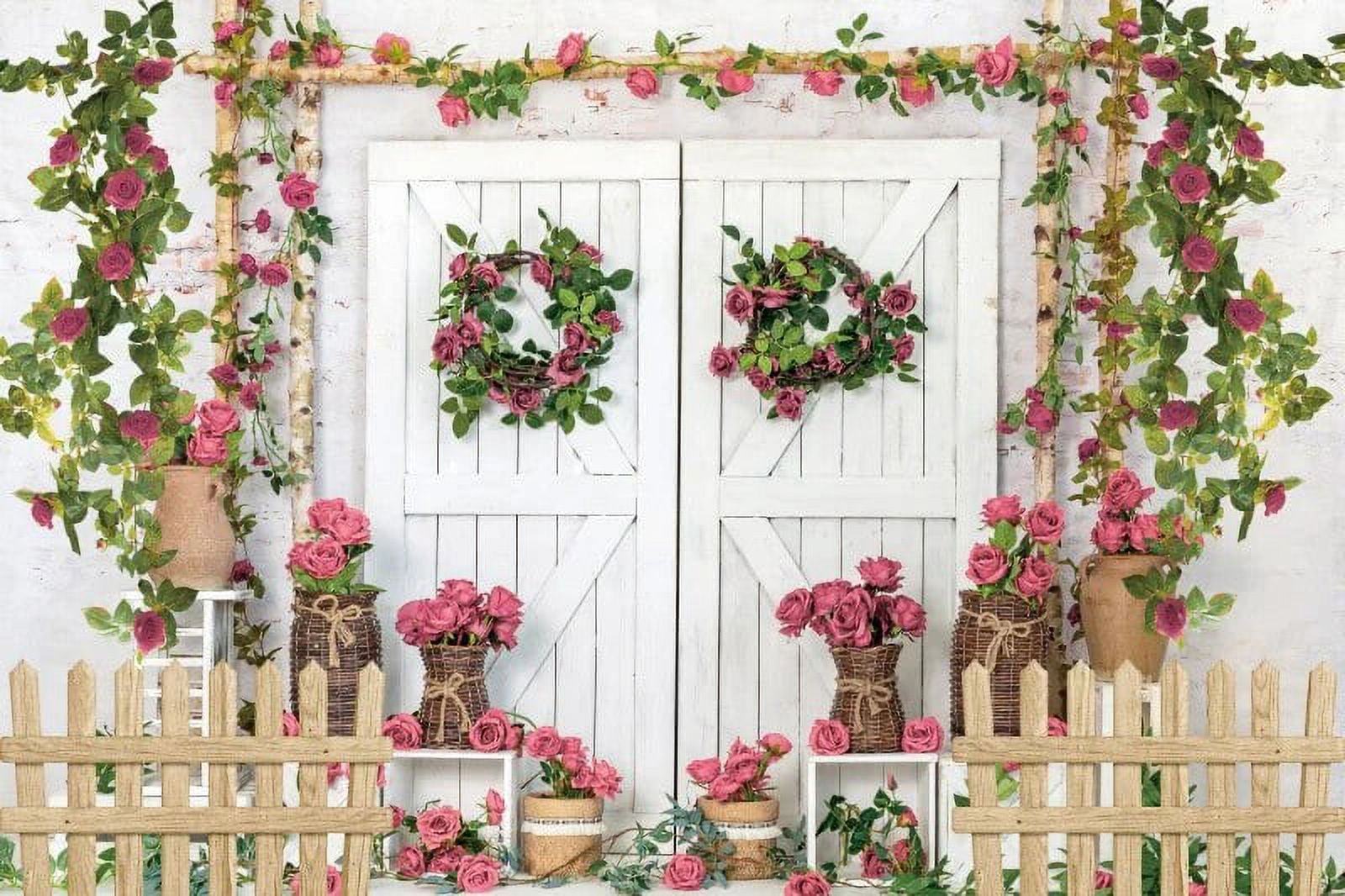 Spring Flowers Interior Decor Photographic Backgrounds Easter Scene ...