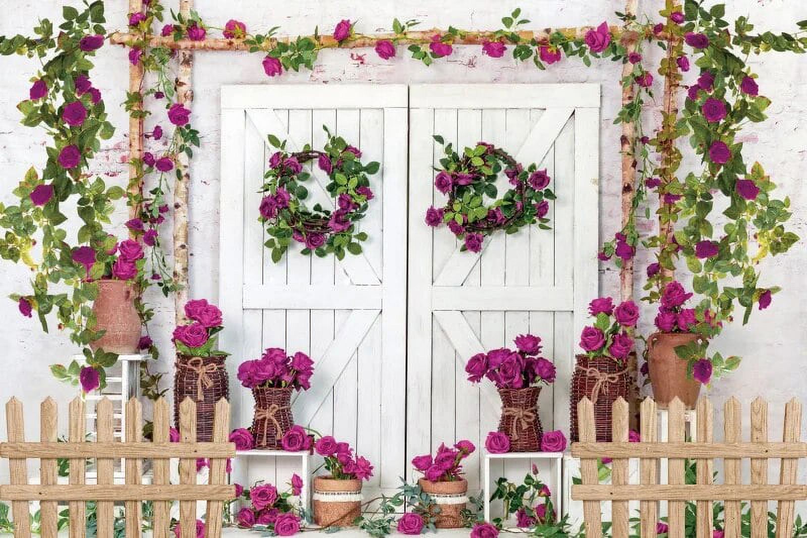 Spring Flowers Interior Decor Photographic Backgrounds Easter Scene ...