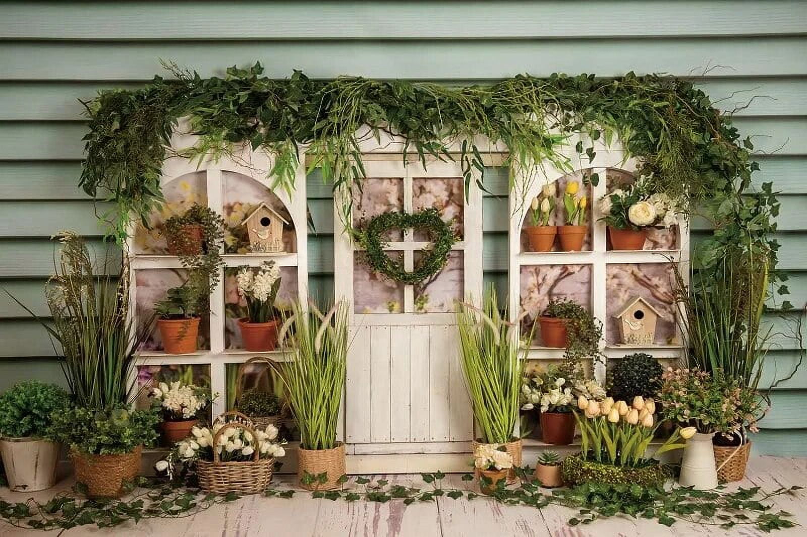 Spring Flowers Interior Decor Photographic Backgrounds Easter Scene ...