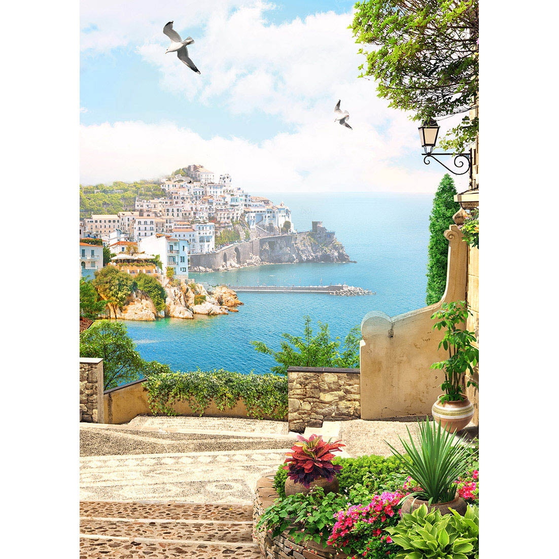 Spring Flowers Photography Background for Photo Studio Easter Egg Photo ...