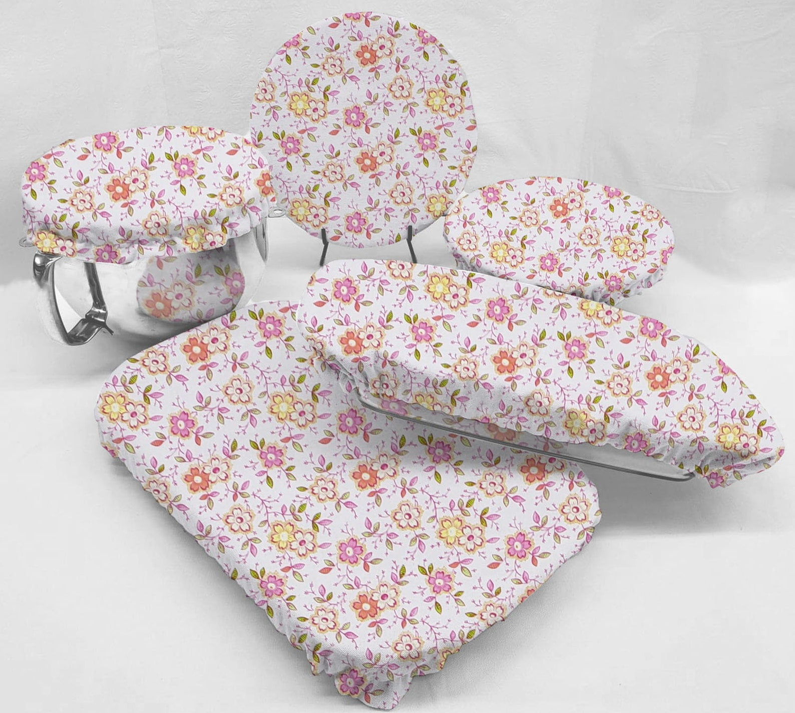 Spring Flowers Reusable Fabric Bowl and Casserole Pan Covers by Penny's ...