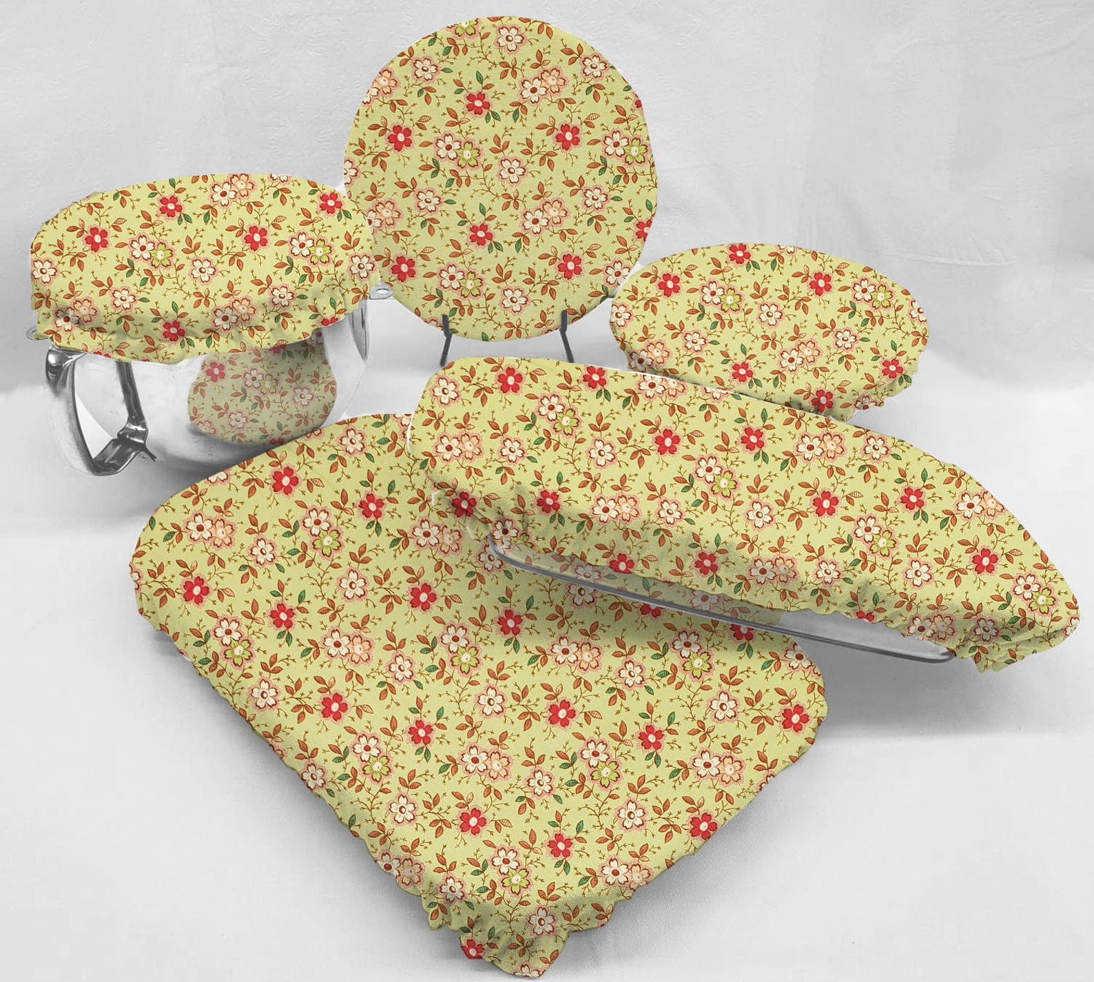 Spring Flowers Reusable Fabric Bowl and Casserole Pan Covers by Penny's ...