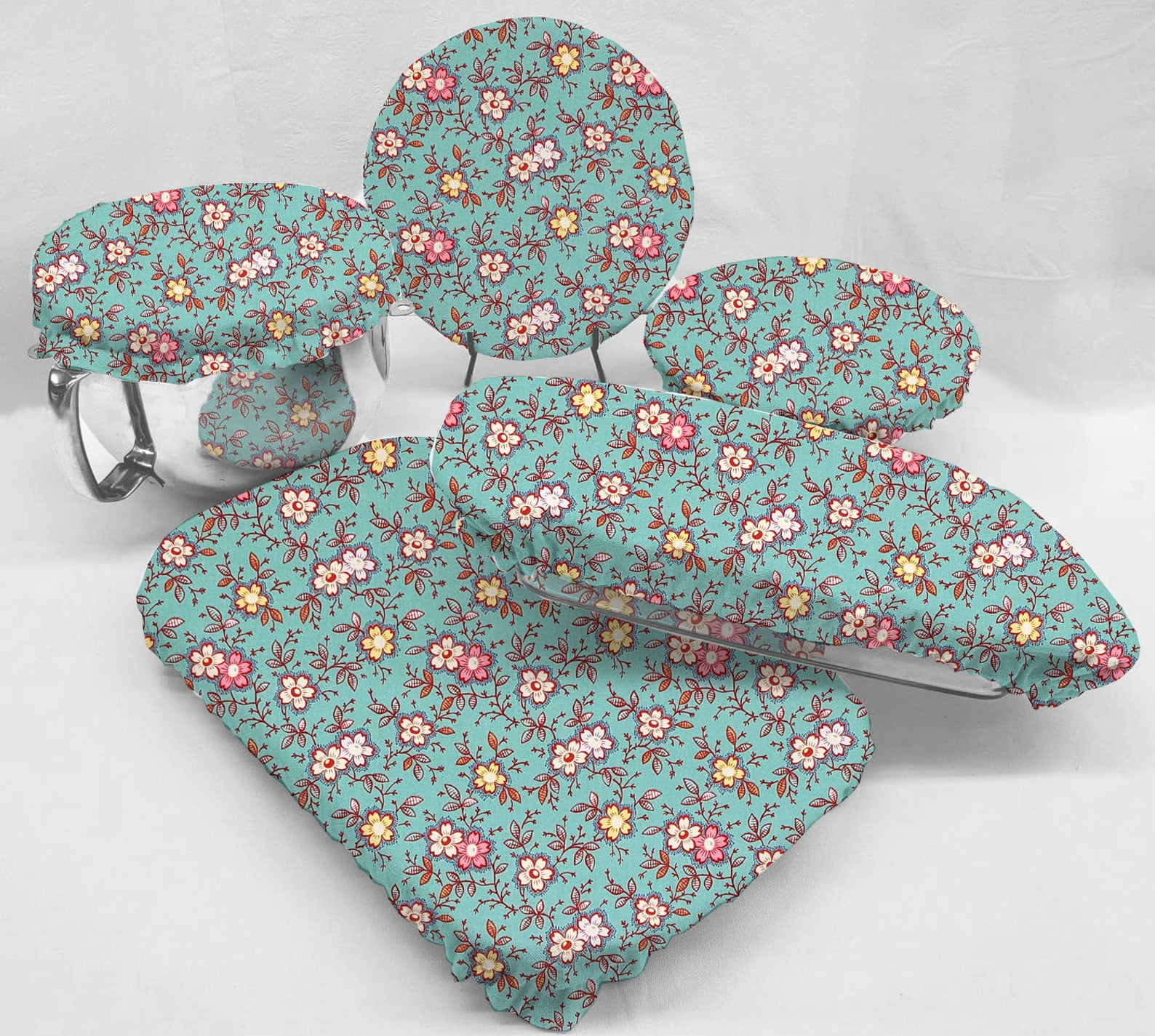 Spring Flowers Reusable Fabric Bowl and Casserole Pan Covers by Penny's ...