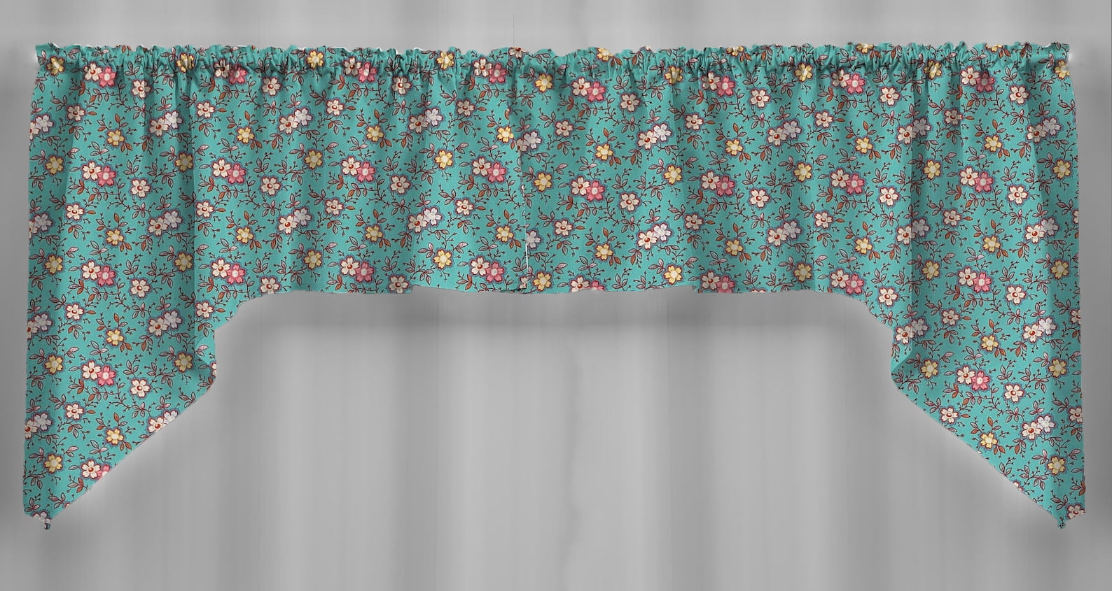 Spring Flowers Swag Panels by Penny's Needful Things (Set of 2) 36 Inch ...