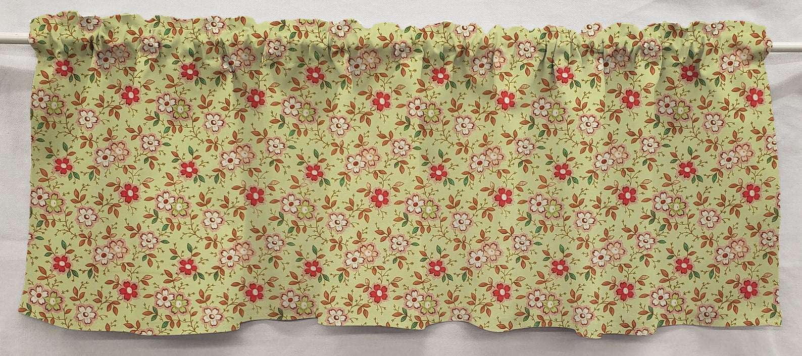 Spring Flowers Valances by Penny's Needful Things (Two Valance Panels ...