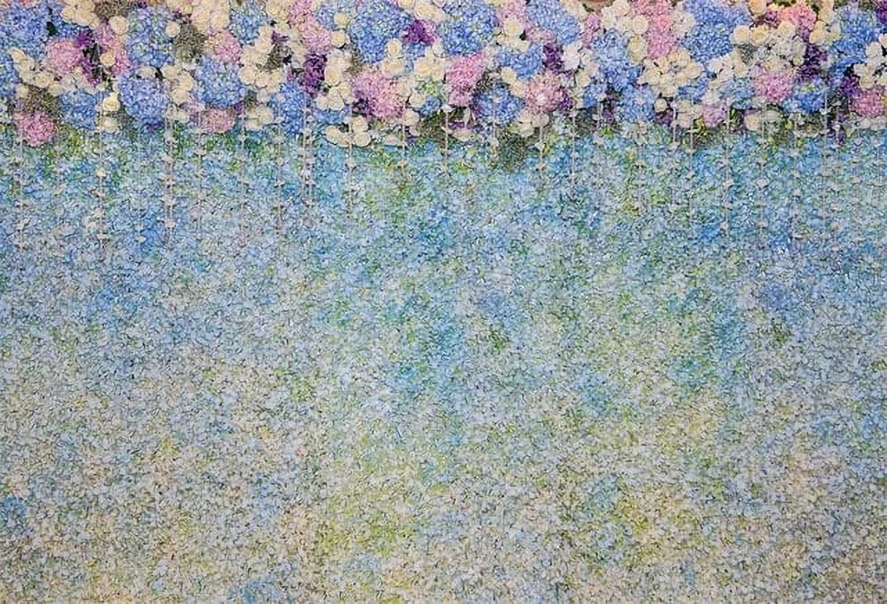 Spring Flowers Wedding Luxurious Stage Curtain Birthday Party ...