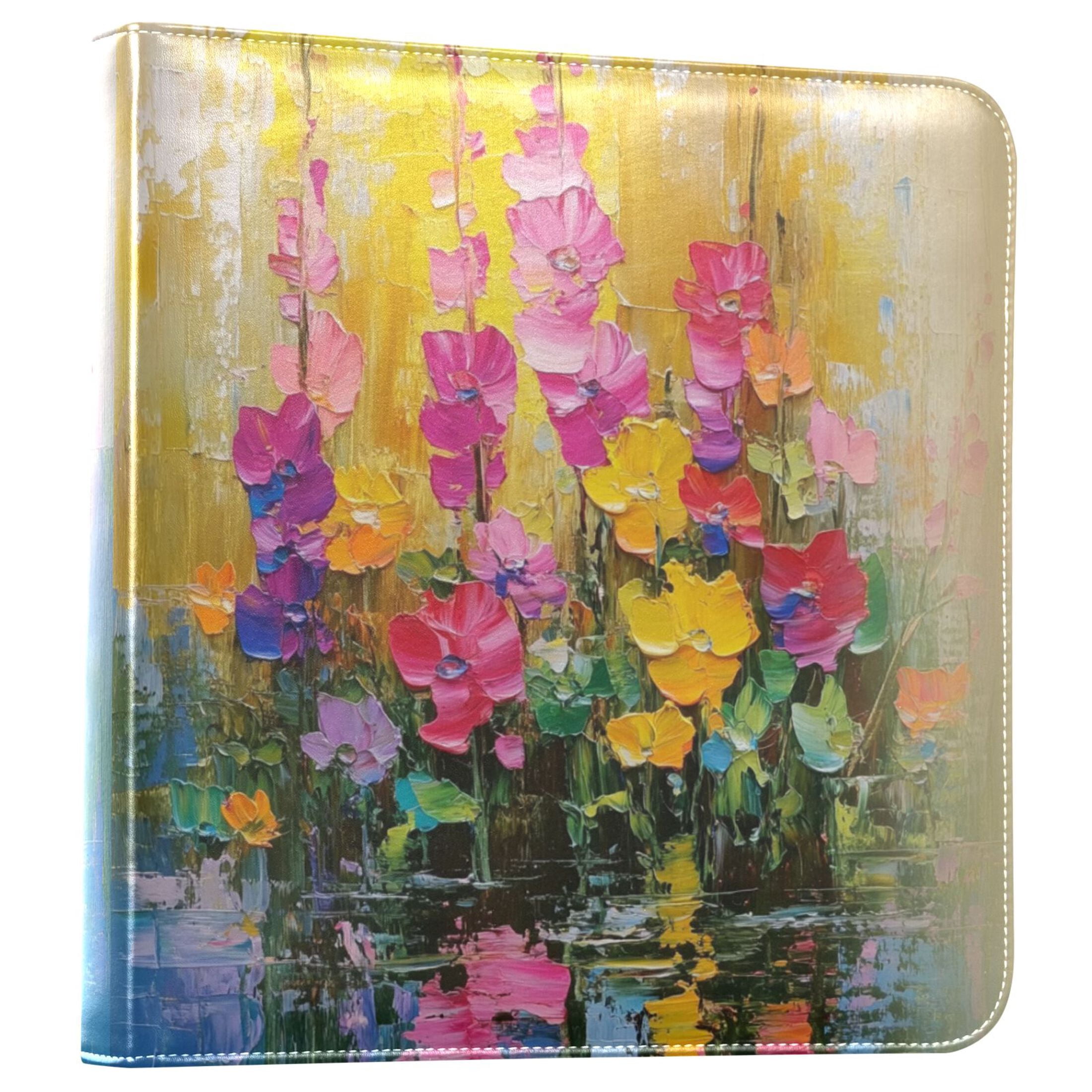 Spring Flowers in Bloom Large Photo Album Self Adhesive 20 Blank Pages ...