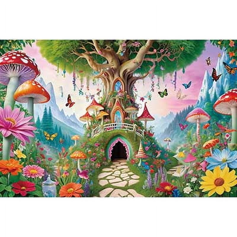 Spring Forest Castle Birthday Banner Background Custom Personalized ...