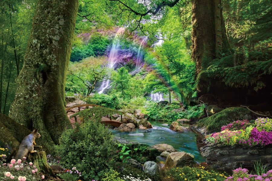 Spring Forest Park Photography Backdrop Jungle Garden Outdoor Outing ...