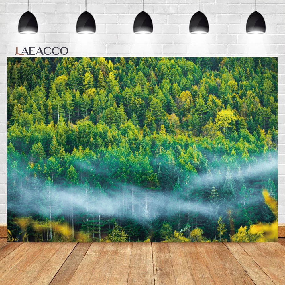 Spring Forest Park Photography Backdrop Tulip Flowers Jungle Garden ...