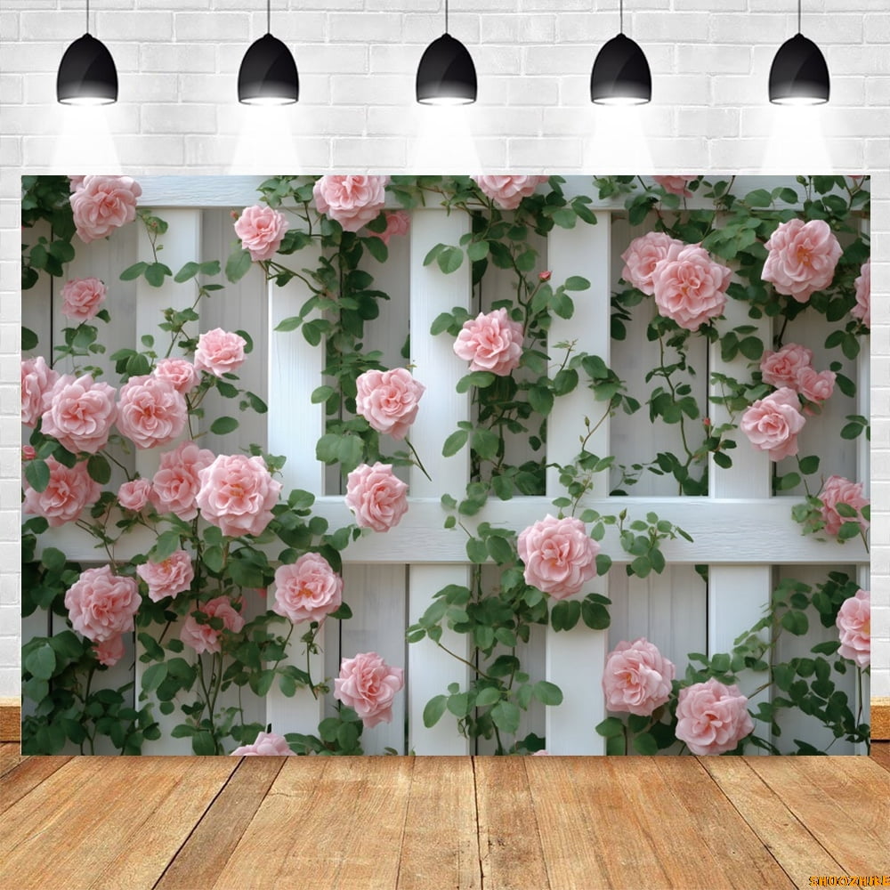 Spring Gard Flowers Fce Backdrop Natural Sce Gre Grass Floral Easter ...