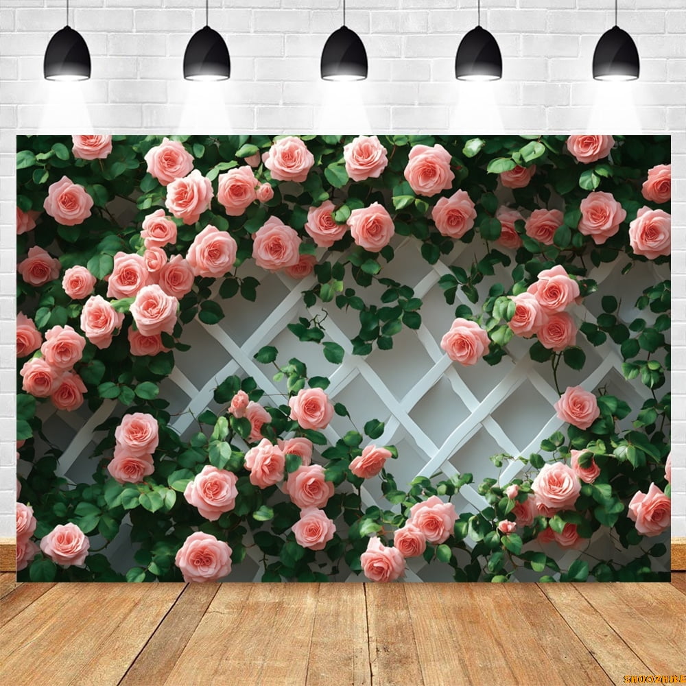 Spring Gard Flowers Fce Backdrop Natural Sce Gre Grass Floral Easter ...