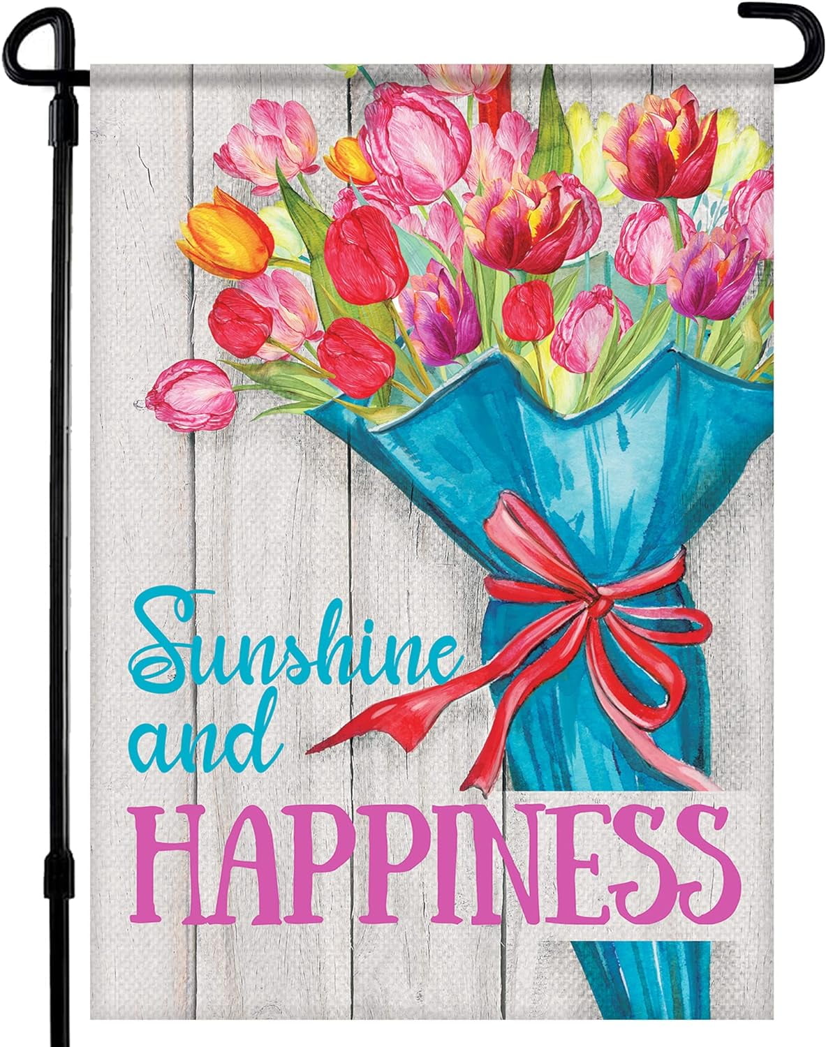 Spring Garden Flag - 28x40 inch Double-Sided Spring Yard Flags with ...